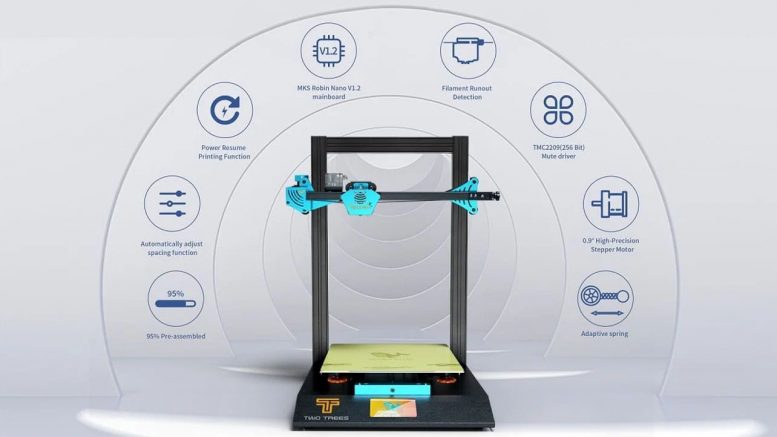 Two Trees Bluer Plus – Stampare in 3D