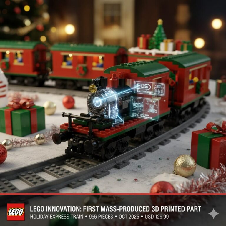 LEGO porta in negozio il primo componente stampato in 3D, debutta nel ...